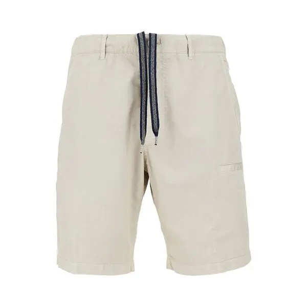 Aspesi Cotton Micro Twill Shorts - Beige