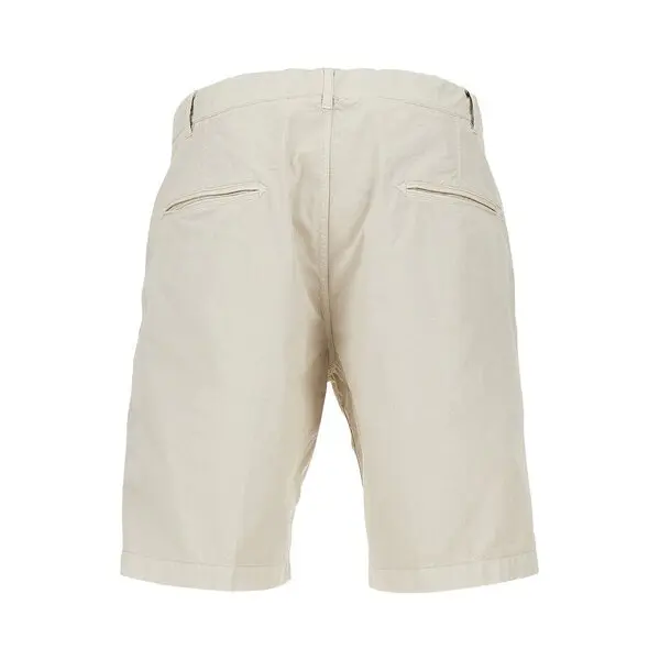 Aspesi Cotton Micro Twill Shorts - Beige
