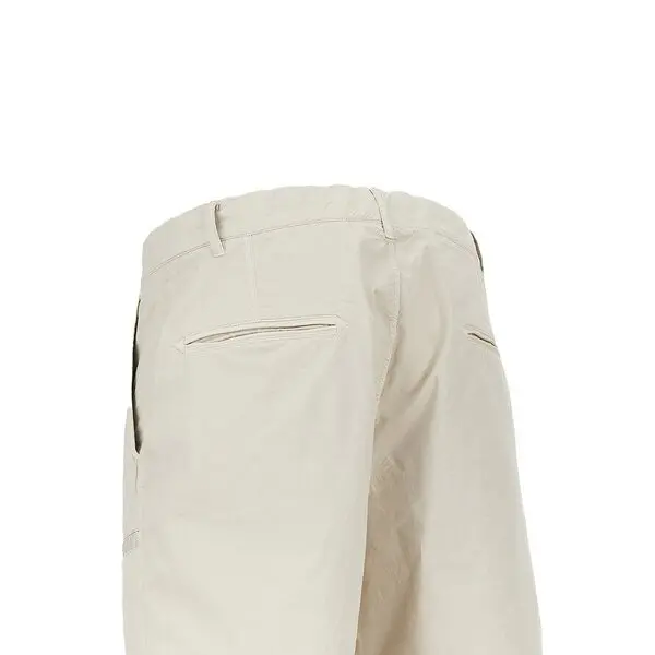 Aspesi Cotton Micro Twill Shorts - Beige