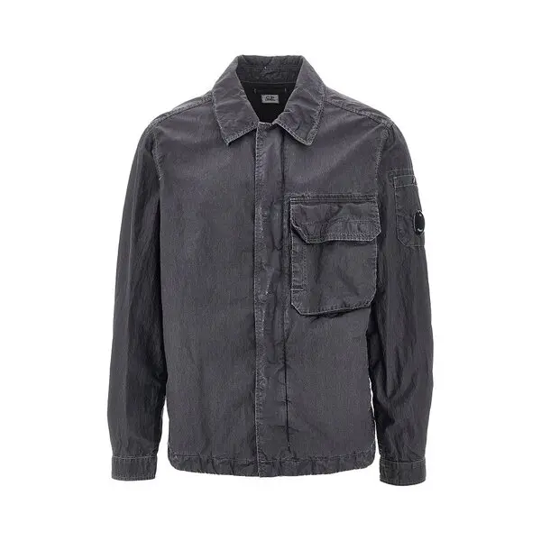 C.P. COMPANY 50 Fili Wax Fabric Overhirt