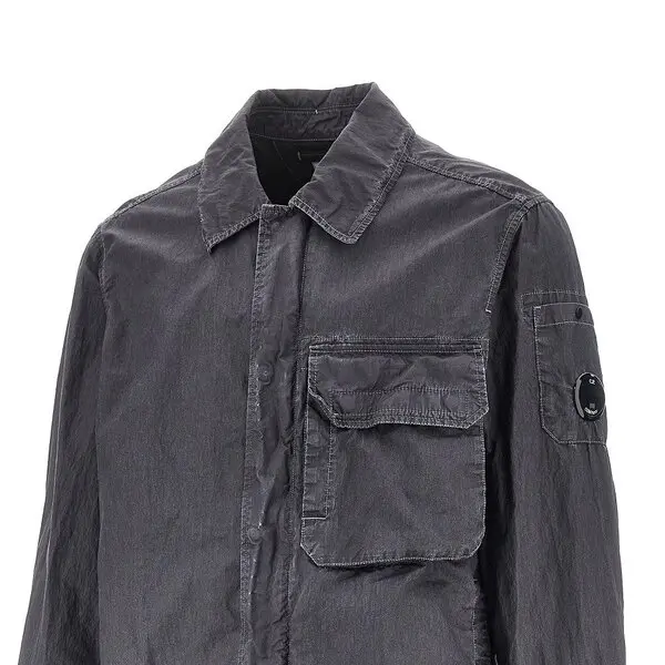 C.P. COMPANY 50 Fili Wax Fabric Overhirt