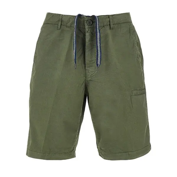 Aspesi Cotton Bermuda Shorts - Green