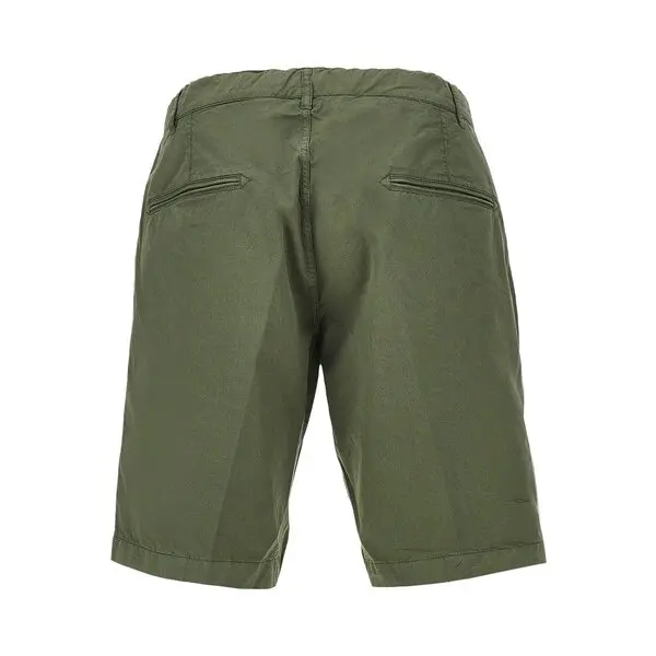 Aspesi Cotton Bermuda Shorts - Green