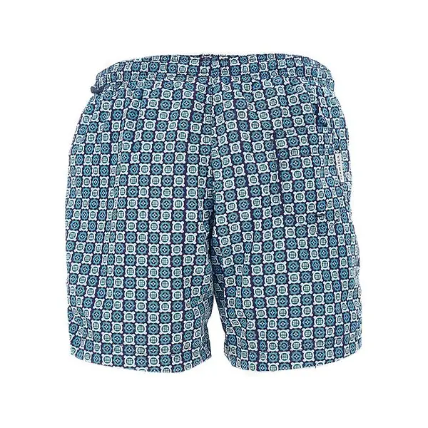 PENINSULA SWIMWEAR Iola Di Gaiola Printed Swim Shorts - Blue