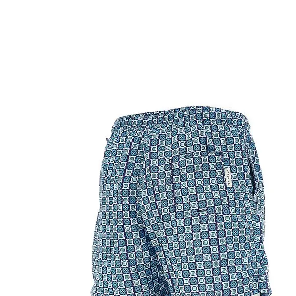 PENINSULA SWIMWEAR Iola Di Gaiola Printed Swim Shorts - Blue