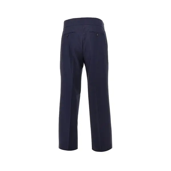 REVERES Wool And Mohair Blend Tailored Pants