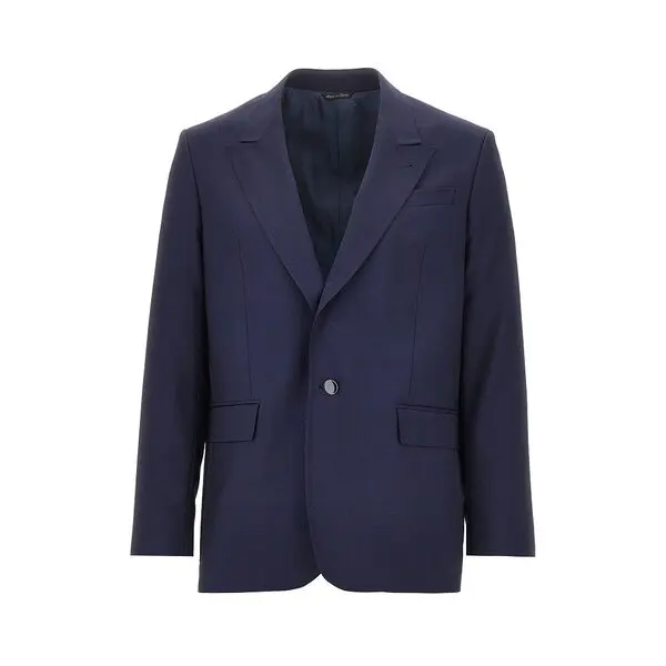 REVERES Wool And Mohair Single-breasted Jacket