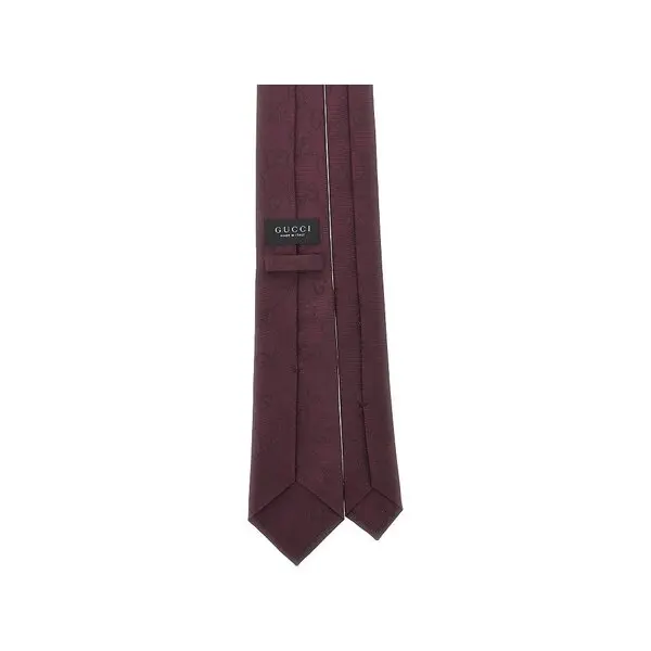 Gucci Jacquard Gg Necktie