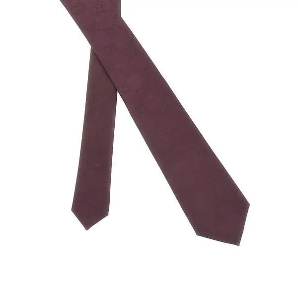 Gucci Jacquard Gg Necktie