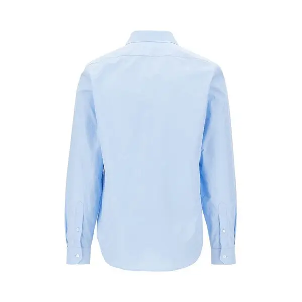 Gucci Jacquard Gg Poplin Shirt - Blue