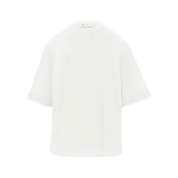 Jacquemus Ventadou Short-sleeved Paper-blend T-shirt