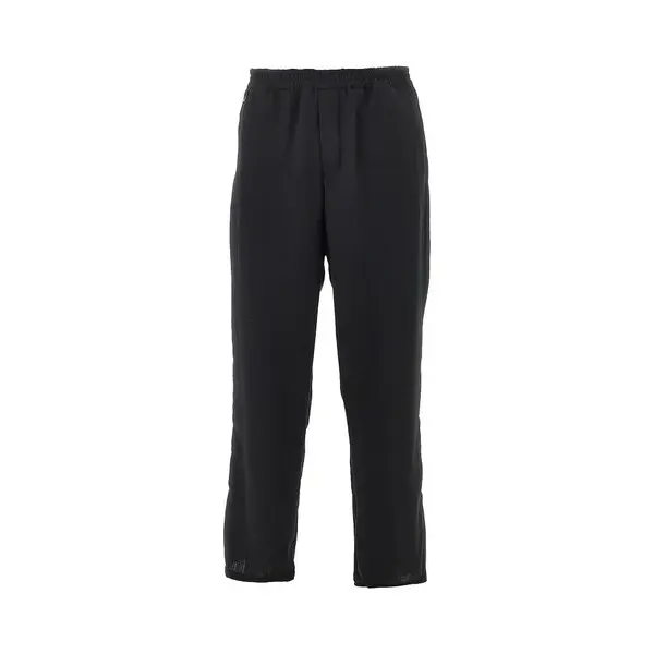 MARSEM Linen-effect Canvas Pants With Elasticated Waist