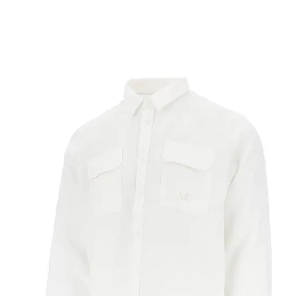 C.P. COMPANY Linen Utility Shirt An