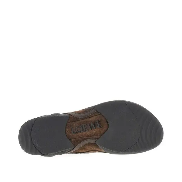 Loewe Suede Leather "l" Monogram Sneakers