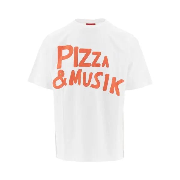 PUBLIC POSSESSION Pizza & Muik' Cotton T-hirt