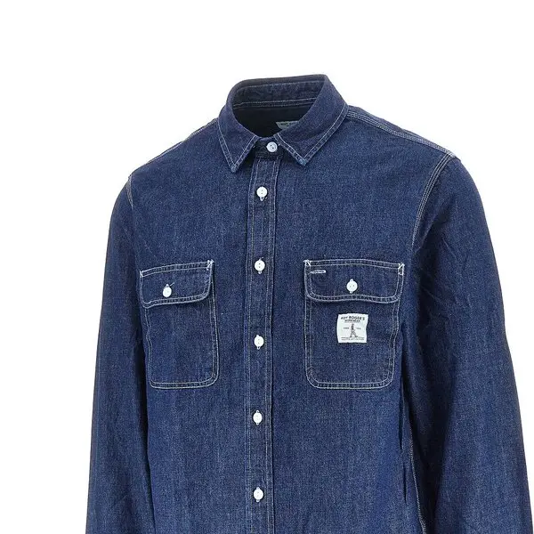 ROY ROGER'S Denim Utiity Shirt