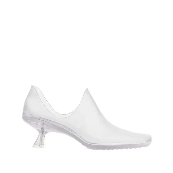 Loewe Transparent Pvc Pumps With Technical Knit Socks