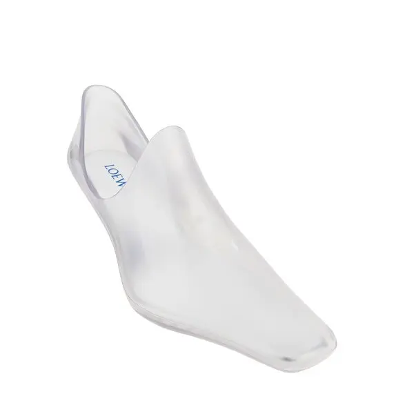 Loewe Transparent Pvc Pumps With Technical Knit Socks