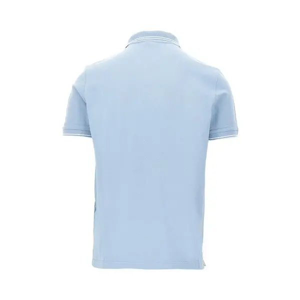Stone Island Tretch Piquet Polo Hirt - Blue