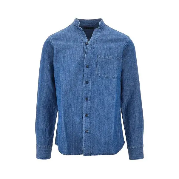 Sease Denim Fih Tail Hirt