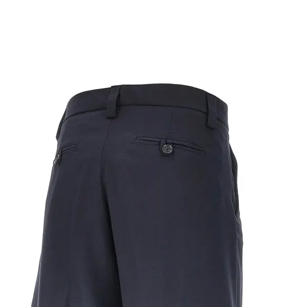 C.9.3 Wool-blend Canvas Bermuda Shorts