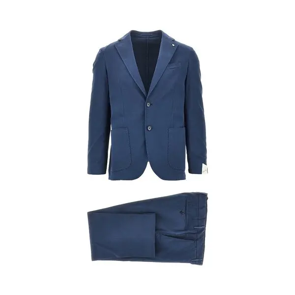 L.B.M. 1911 Jack' Cotton And Silk Blend Tailored Suit
