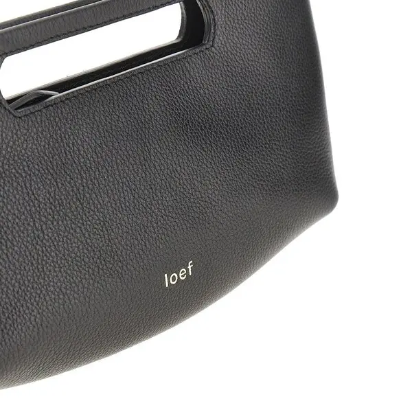 IOEF Dalia' Grained Leather Mini Bag