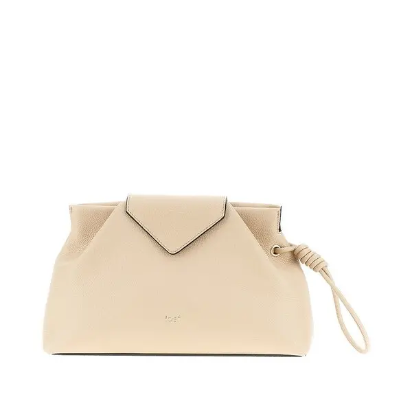 IOEF Grained Leather 'ariette' Pouch
