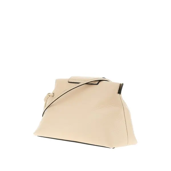 IOEF Grained Leather 'ariette' Pouch