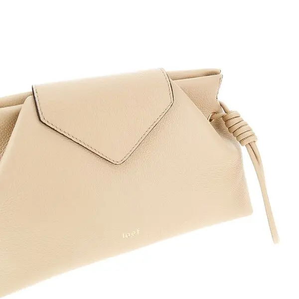 IOEF Grained Leather 'ariette' Pouch