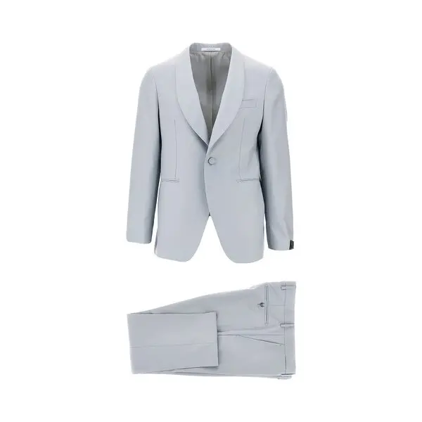 Tagliatore Virgin Wool Single-breasted Tailored Suit
