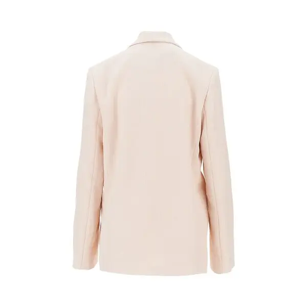 Loulou De Saison Minka Oversized Double-breasted Shawl Lapel Jacket