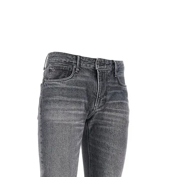 Emporio Armani J06 Stretch Denim Jeans - Grey