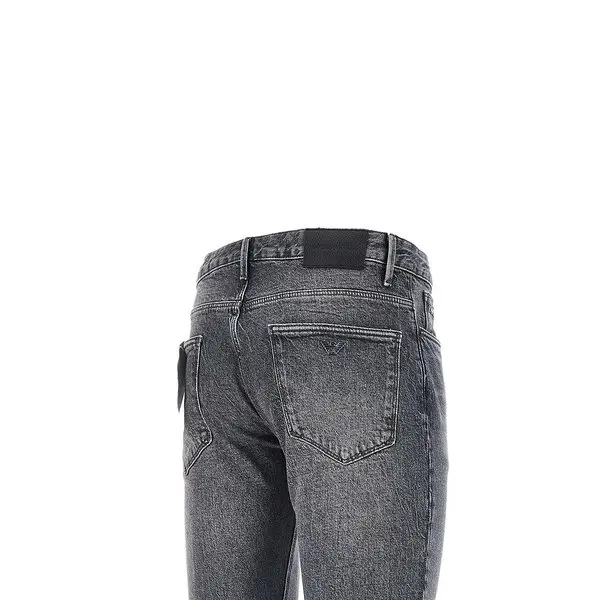 Emporio Armani J06 Stretch Denim Jeans - Grey