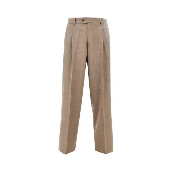 BRERAS Orazio Tailored Virgin Wool Canvas Pants