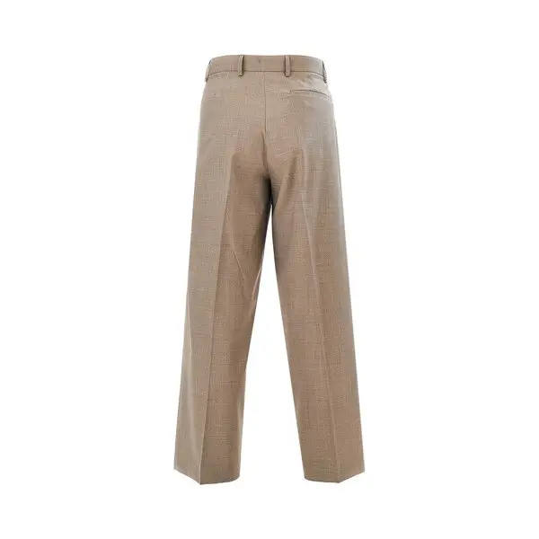 BRERAS Orazio Tailored Virgin Wool Canvas Pants