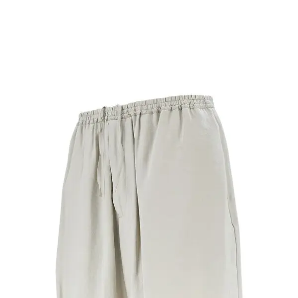 Emporio Armani Modal-blend Wide Leg Shorts
