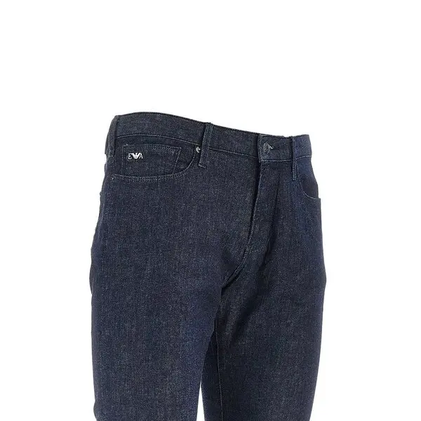 Emporio Armani Stretch Denim J06 Pants - Blue