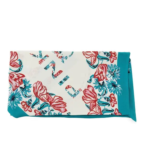 Pinko Viscose And Silk Triangular Scarf