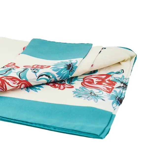 Pinko Viscose And Silk Scarf With Print