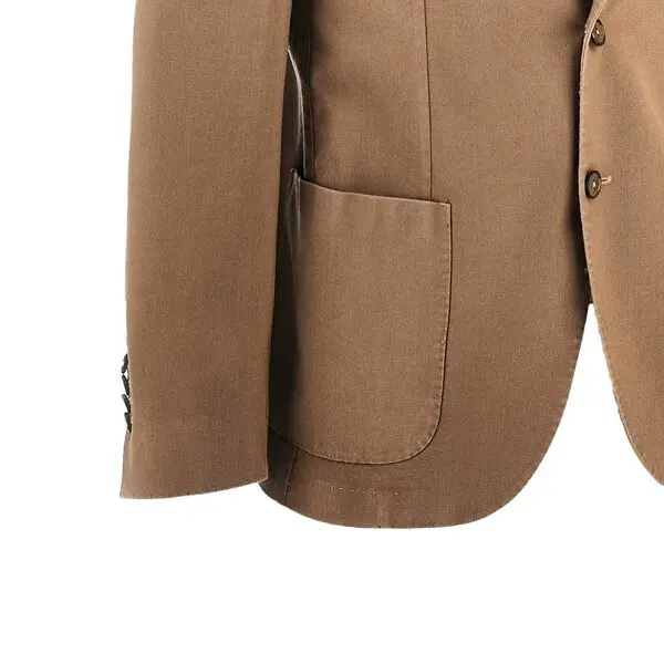 L.B.M. 1911 Jack' Wool Single-breasted Jacket - Brown