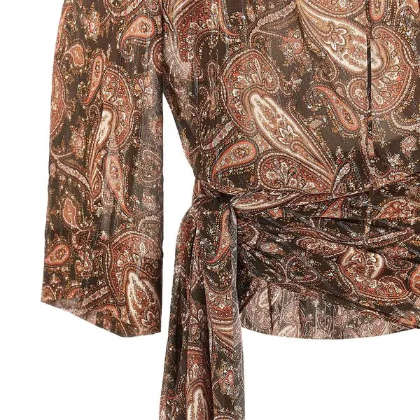 Andamane Paisley Georgette 'indira' Mini Dress