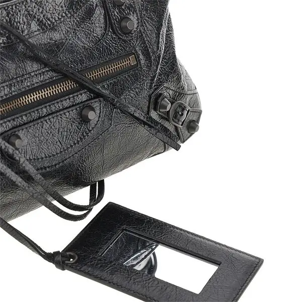 Balenciaga Arena Leather "le City First" Bag - Black