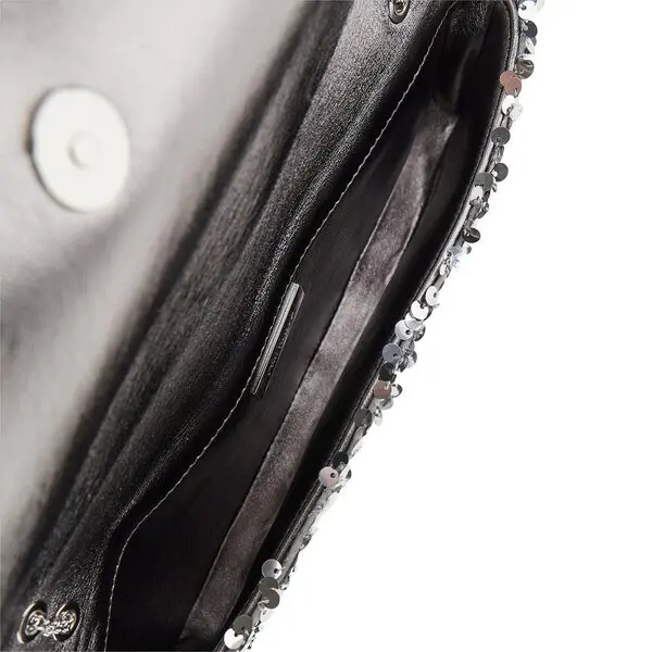 Rabanne Sequin Embellished Baguette Bag