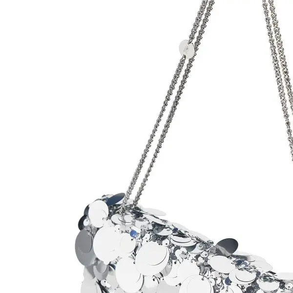 Rabanne Sequin Embellished Baguette Bag