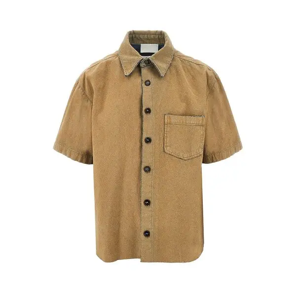 C.9.3 Suede-effect Fabric Shirt