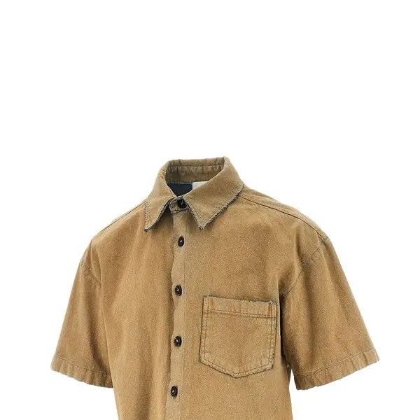 C.9.3 Suede-effect Fabric Shirt