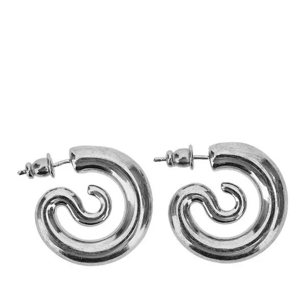 PANCONESI Serpent Earrings - Silver
