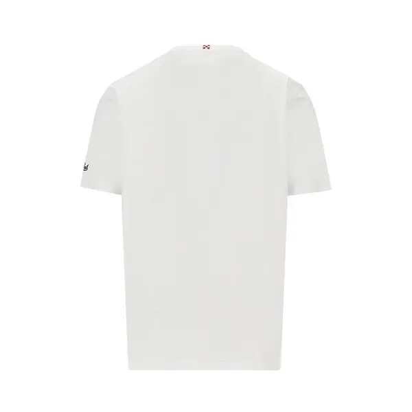MC2 SAINT BARTH Portofino' T-hirt With Taoni Embroidery - White