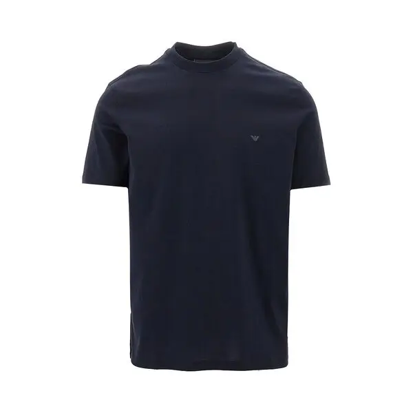 Emporio Armani Travel Eential Jerey T-hirt - Blue